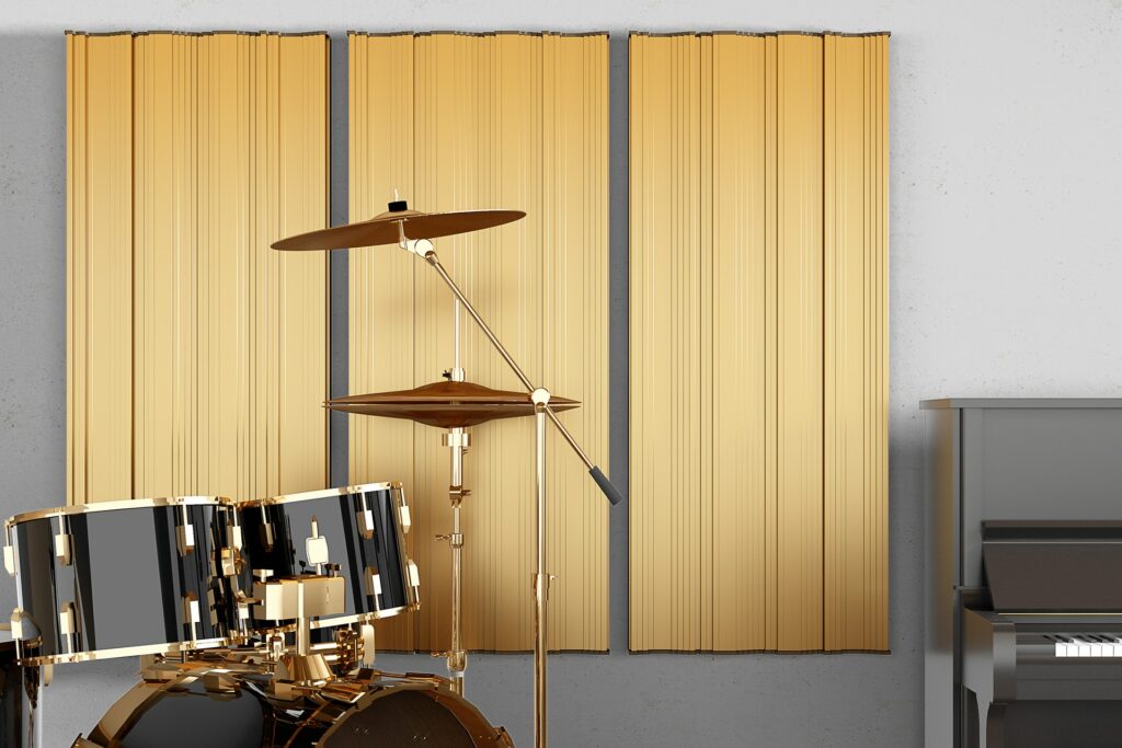 OptiDi Panel - Hybrid Acoustic Diffuser and Absorber - Architected Sound