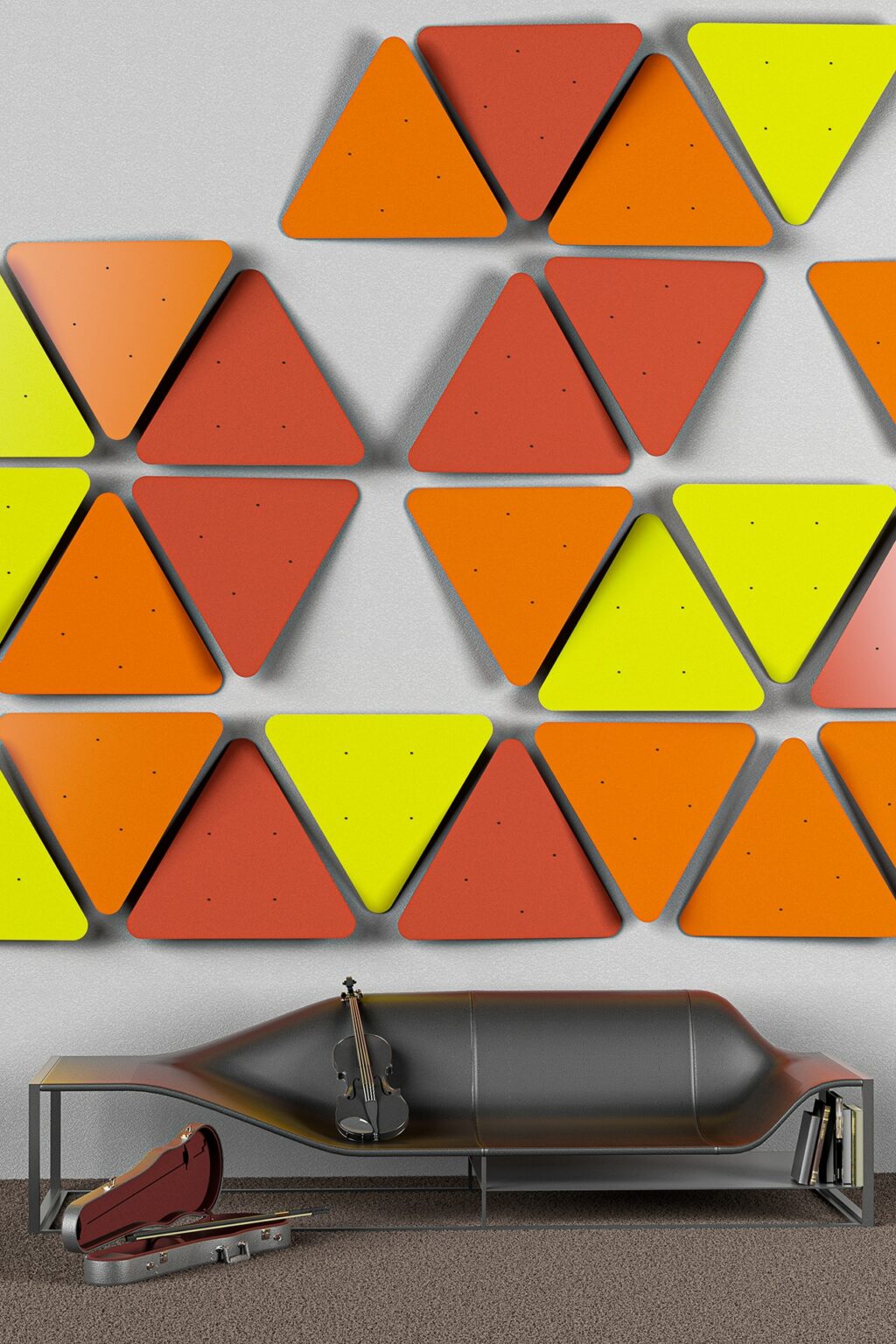 Tilt Lite - Sound reflective panel - Architected Sound