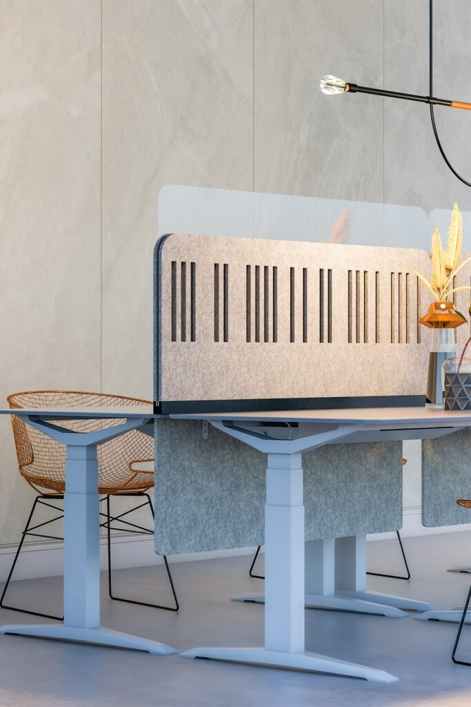Desk Divider - Desk screen - Architected Sound