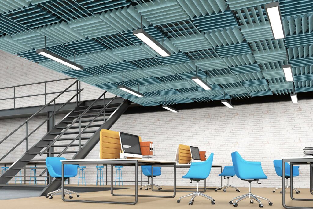 Grid - Raster acoustic ceiling - Architected Sound
