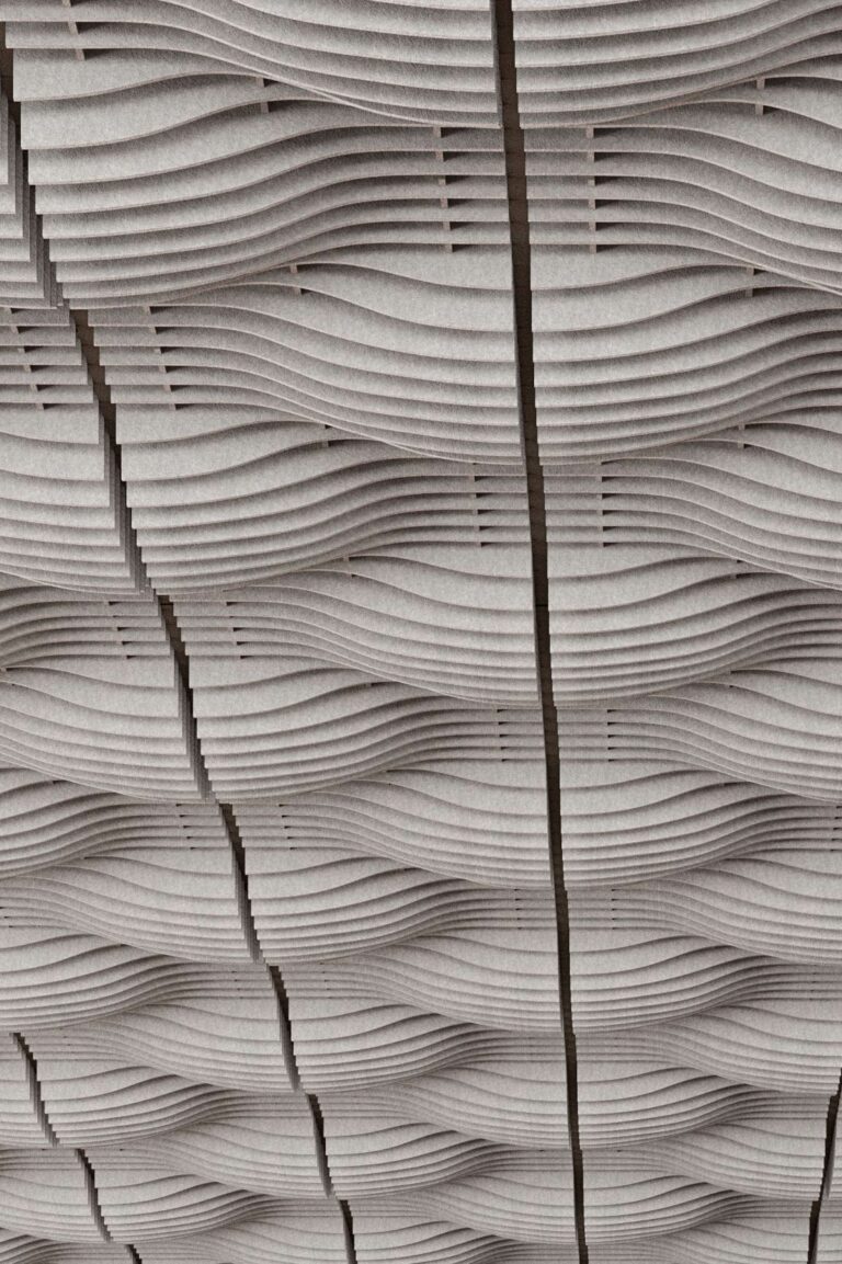 Grid - Raster acoustic ceiling - Architected Sound