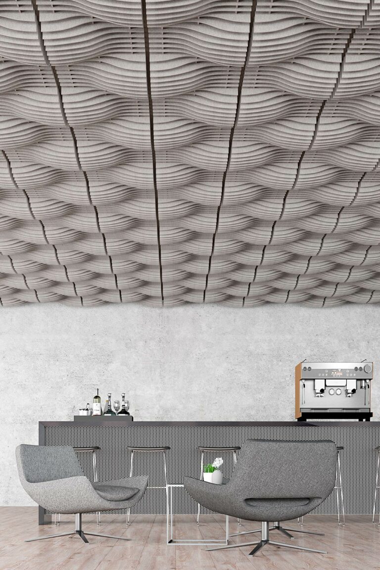 Grid - Raster acoustic ceiling - Architected Sound