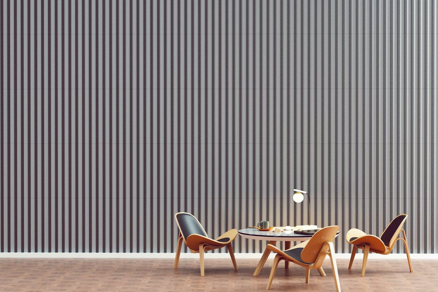 Contour - Acoustic slat panel - Architected Sound