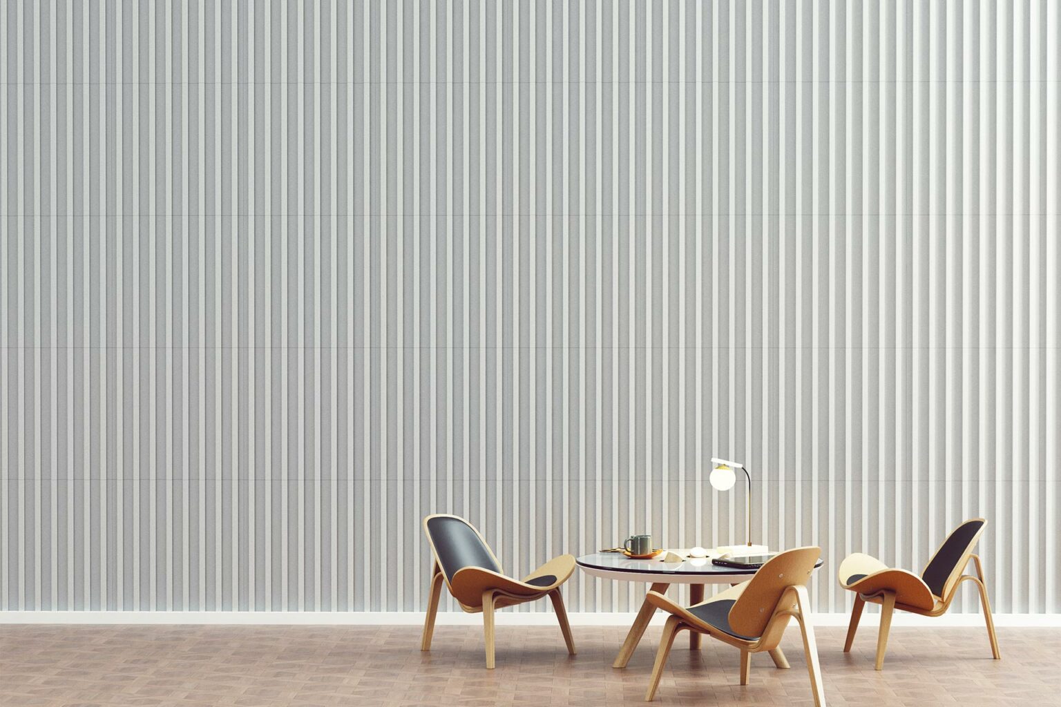 EcoPET the Contour - Acoustic slat panel - Architected Sound