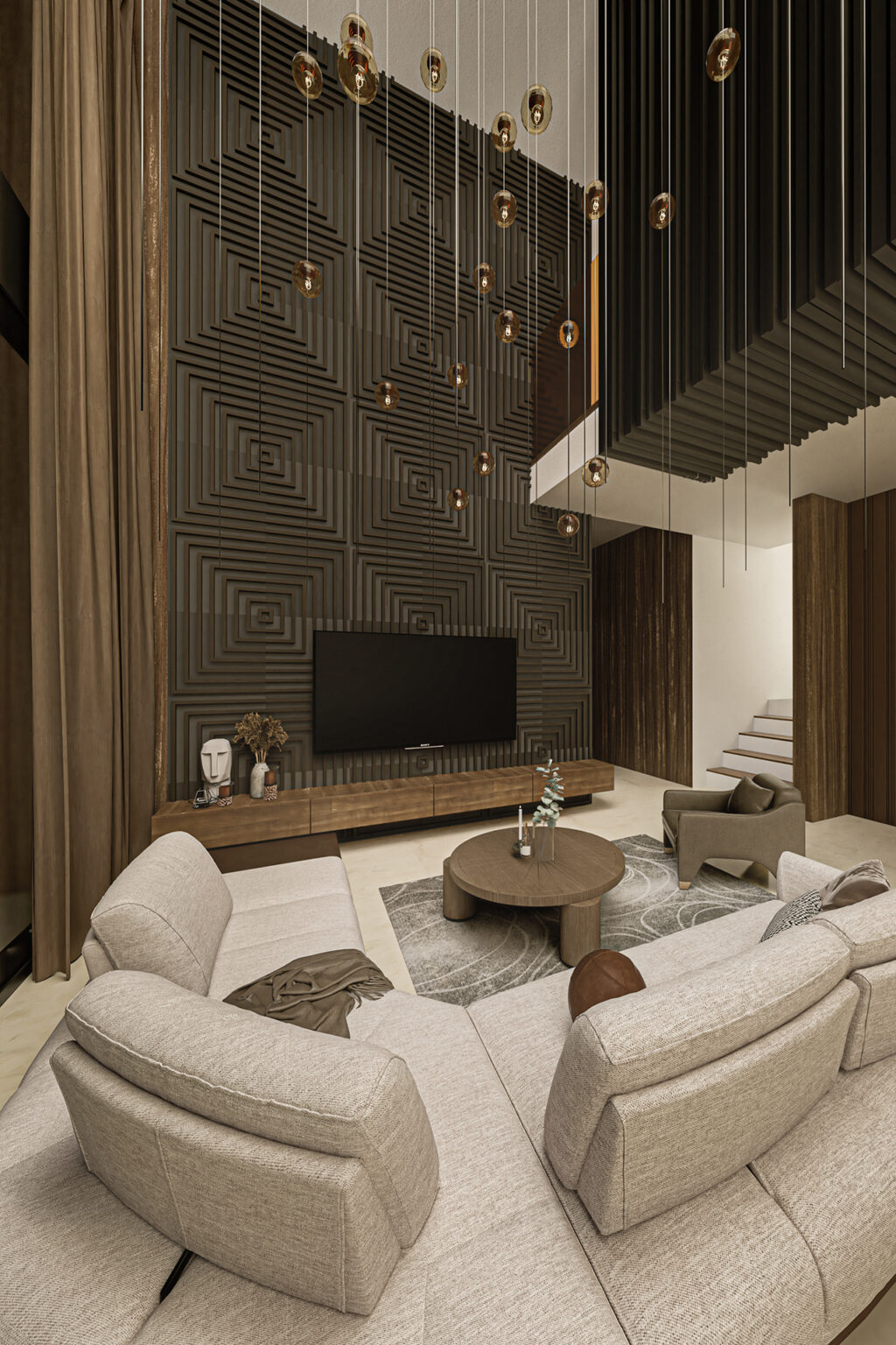 Contour - Acoustic slat panel - Architected Sound