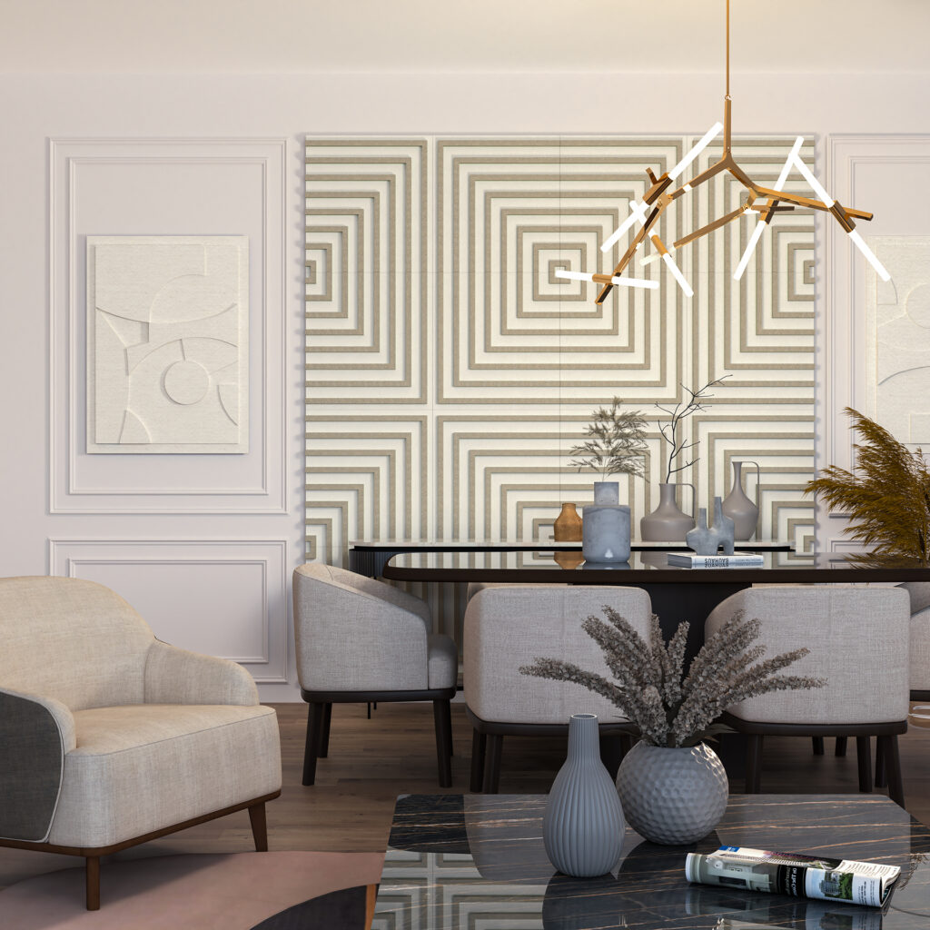 Contour - Acoustic slat panel - Architected Sound