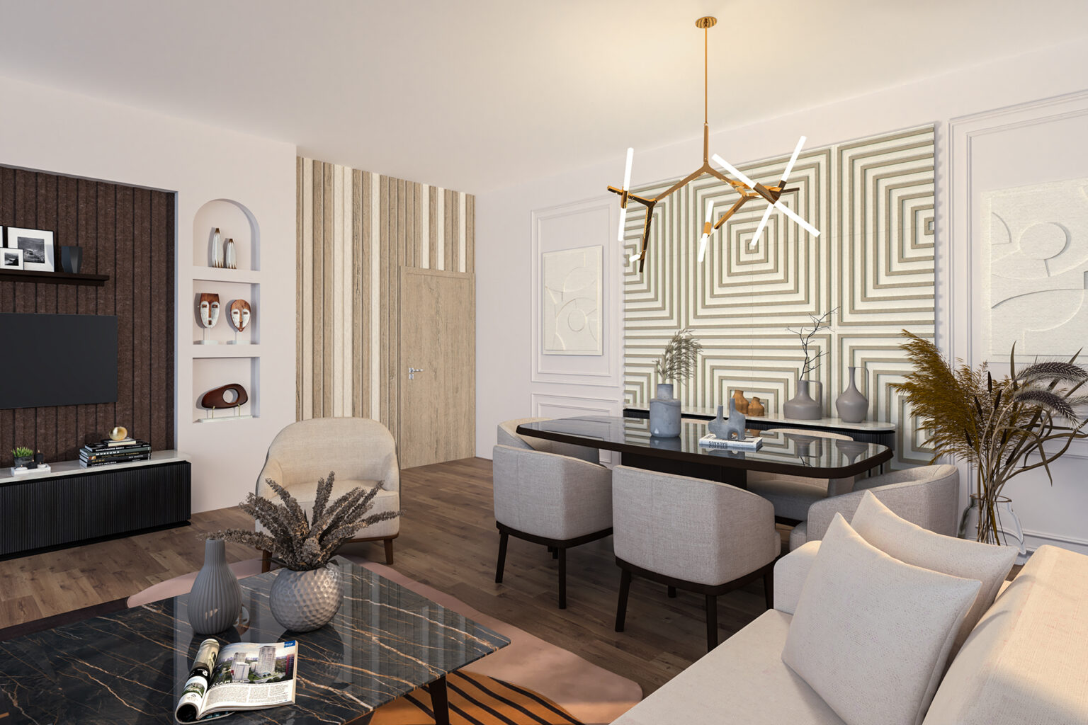 Contour - Acoustic slat panel - Architected Sound