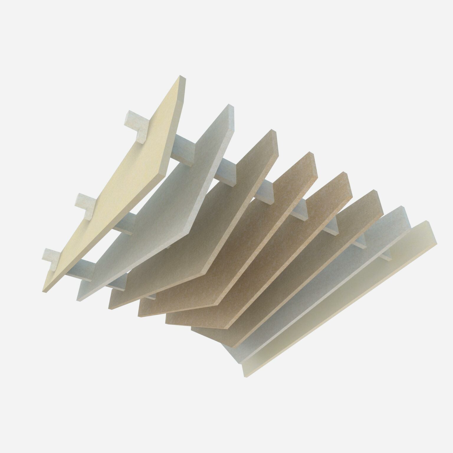 Grid - Raster acoustic ceiling - Architected Sound