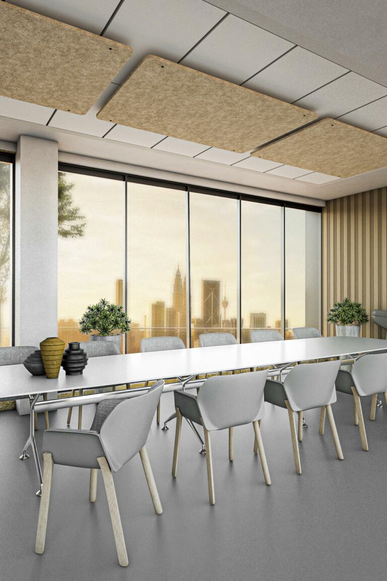 Cloud - Acoustic ceiling rafts - Architected Sound