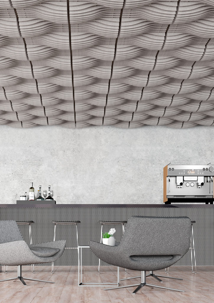 Grid - Raster acoustic ceiling - Architected Sound